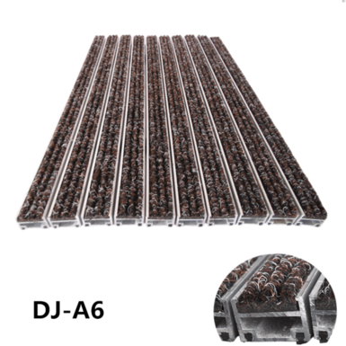 DeJie Mats Co.,ltd - Dust control Aluminum barrier matting Recessed ...